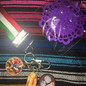 MEXICANA | Accessories | Mexican Snack Theme Keychain Earings | Poshmark